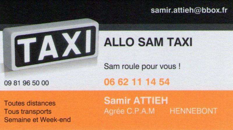 Allo Sam Taxi : Taxi Hennebont 56700 (adresse, horaire et avis)
