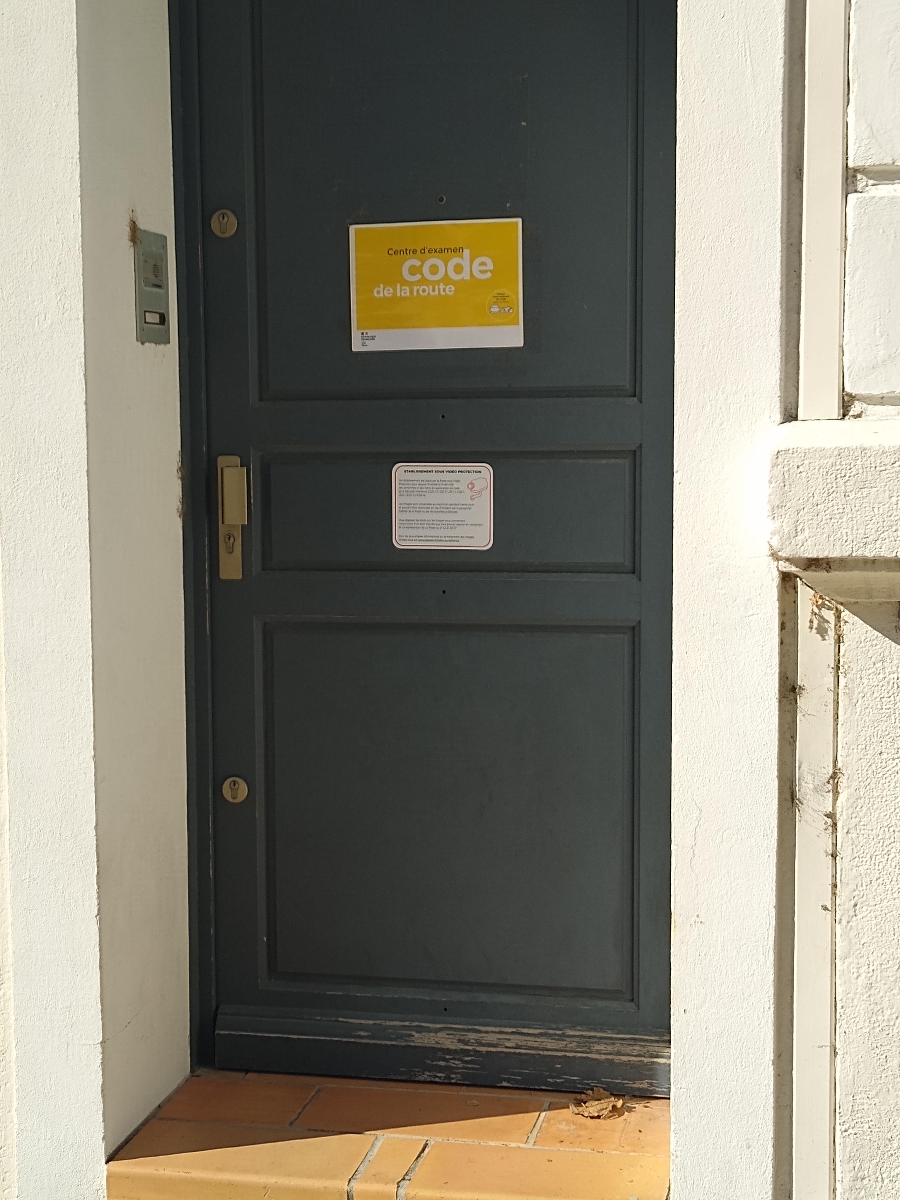La Poste - Centre D’examen Du Code De La Route - Closed : Auto école ...