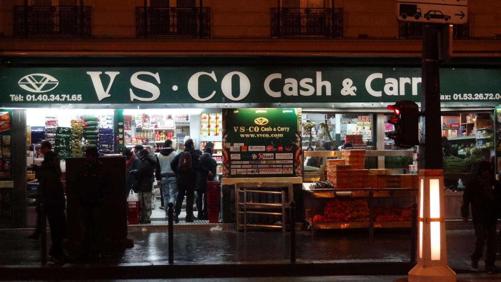 Vs Co Cash And Carry : Supérette et supermarché Paris 10ème 75010 ...