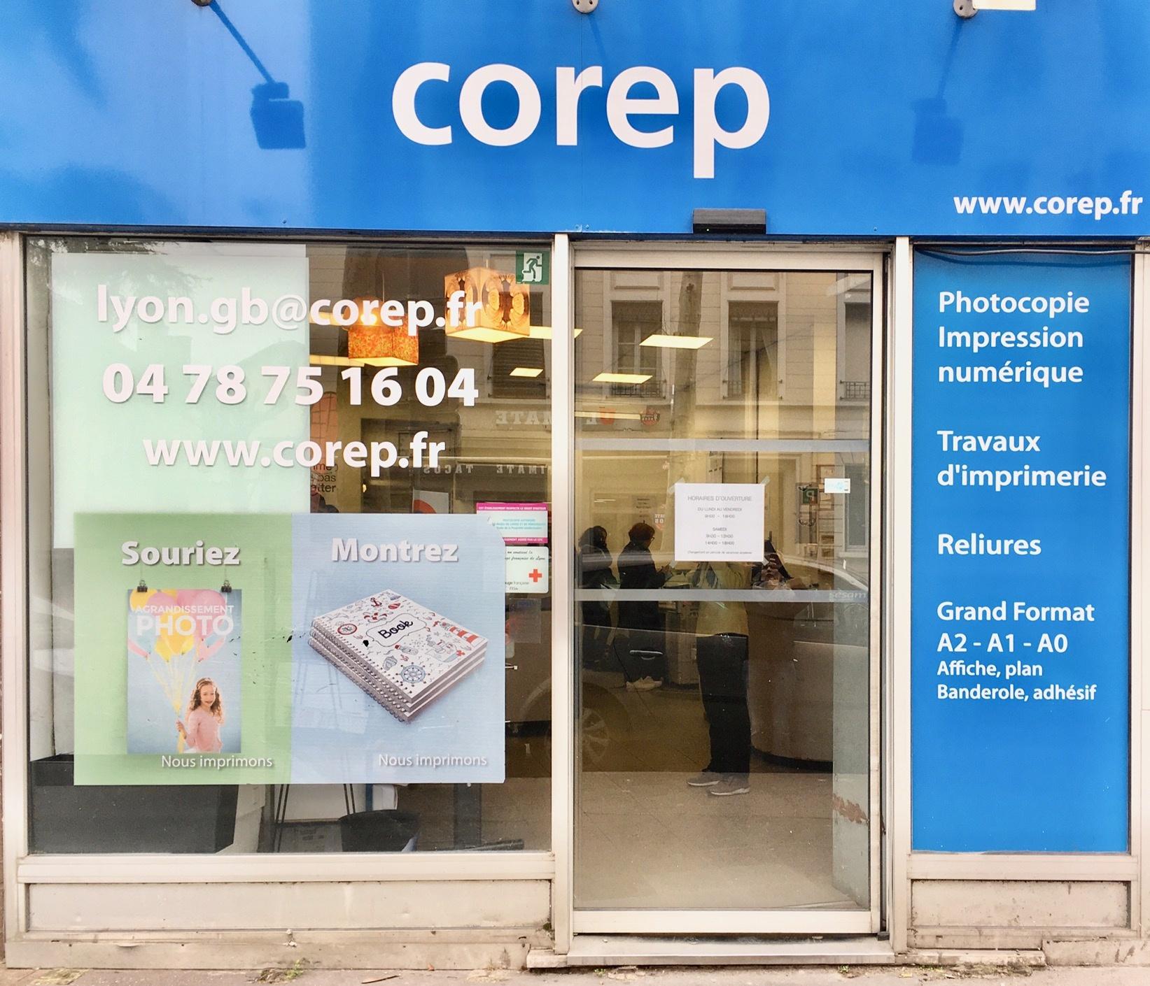 Corep : Photocopies, Impressions Lyon 8ème 69008 cours albert thomas ...