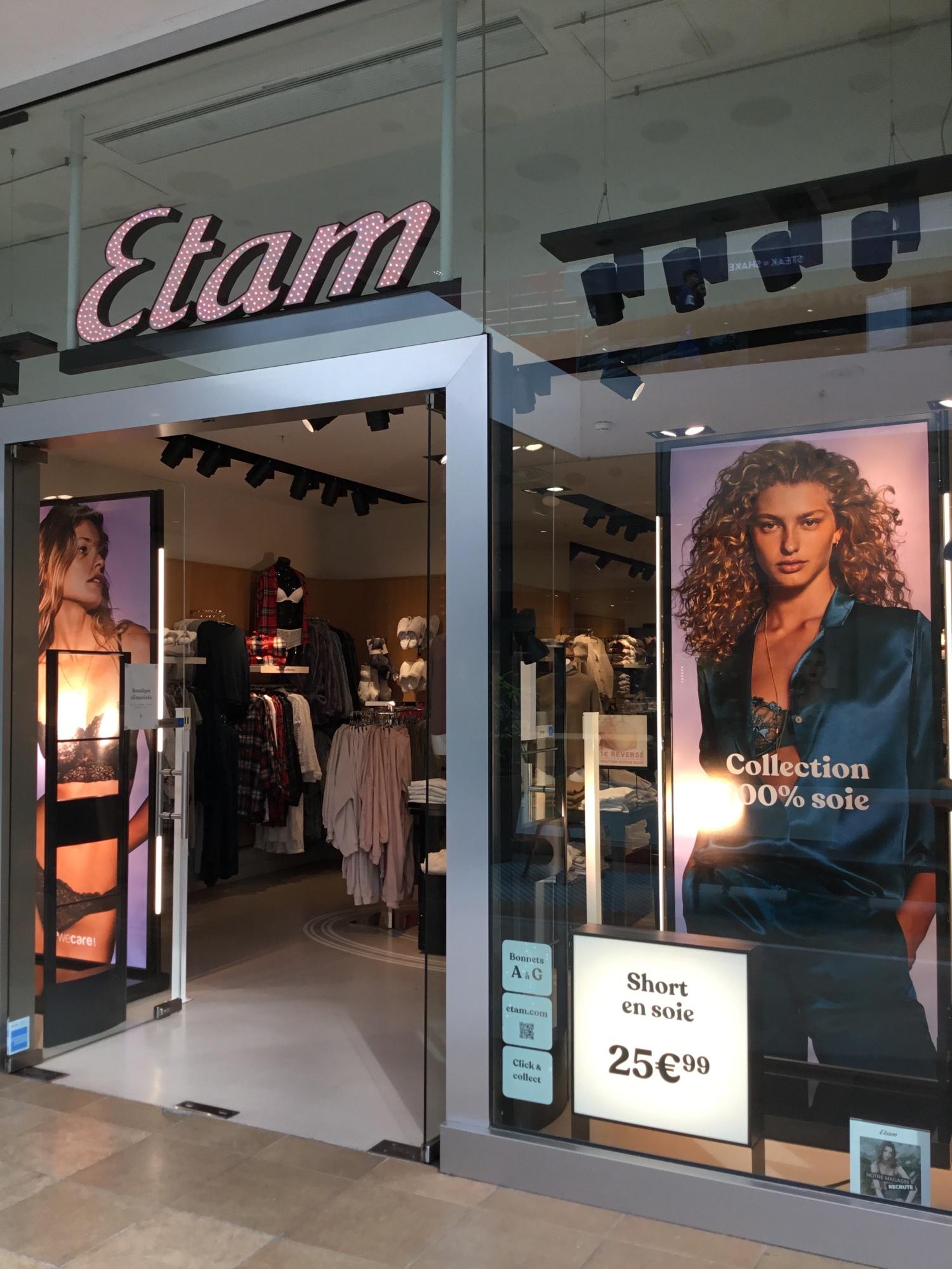 Etam : Vêtements Femme Lyon 2ème 69002 112 cours charlemagne (adresse ...